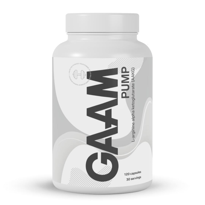 GAAM PUMP 120 caps | GAAM - An Active Choice