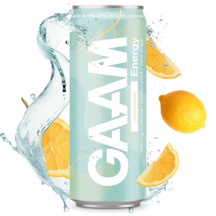 GAAM Energy 330 ml Lemonade | GAAM - An Active Choice