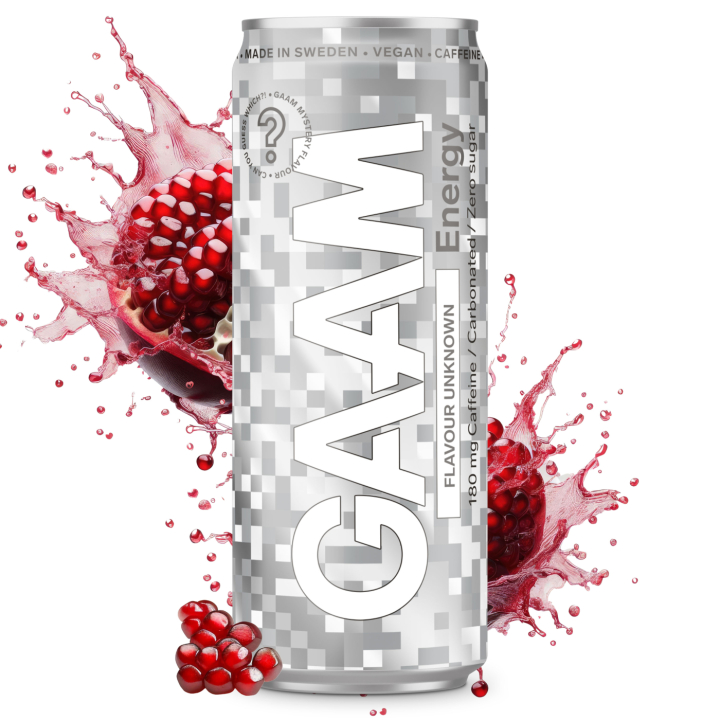 GAAM Energy 330 ml Flavour Unknown | GAAM - An Active Choice